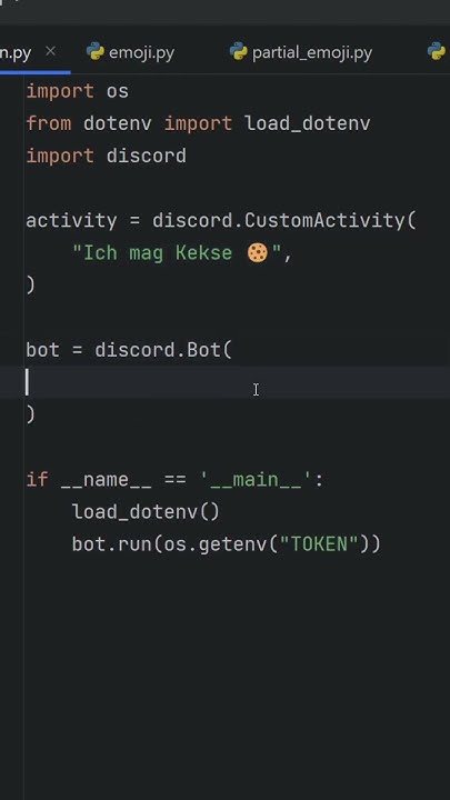 Neu Custom Status Für Discord Bots Pycord Youtube