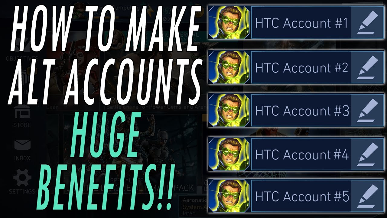 HOW TO CREATE ALT ACCOUNTS & WHY! FREE GEMS, SHARDS & COINS! MULTIPLE ...