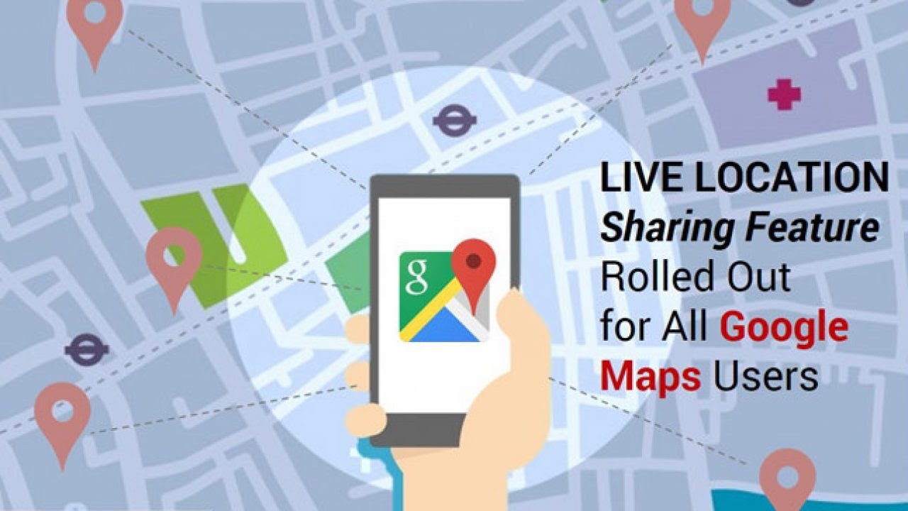 google map - location sharing - easy to share thru your own ...