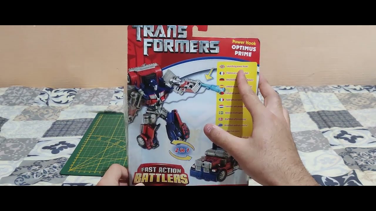 UNBOXING AND REVIEW : Transformers Fast Action Changer Power Hook ...