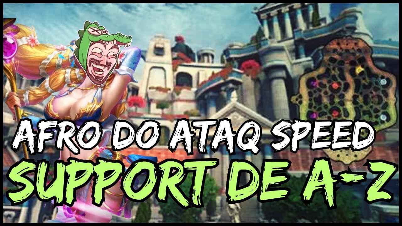 A DEUSA DO AMOR SUPPORT A-Z NA RANKED CONQUISTA - YouTube