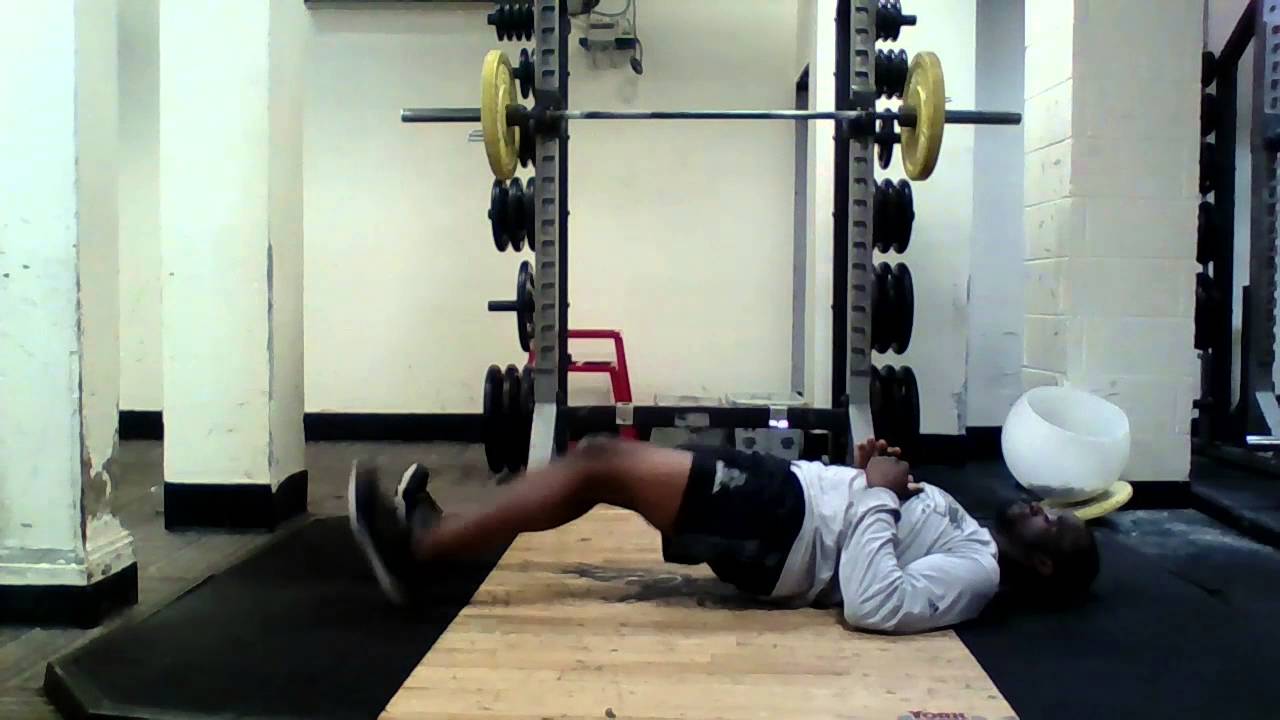 Mummy Plank w/ Straight Leg Raise→Glute Bridge - YouTube