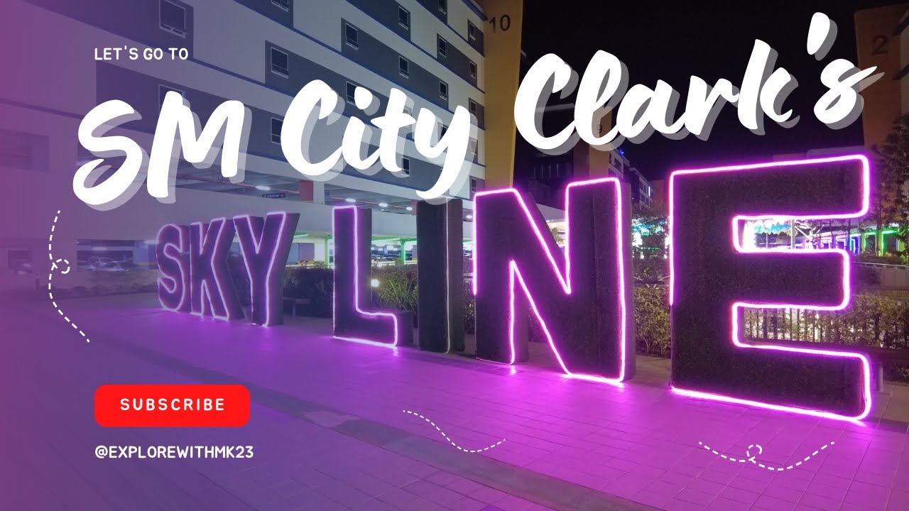 Exploring the Spectacular Sky Line of SM City Clark | Walking Tour 🚶‍♂️ ...