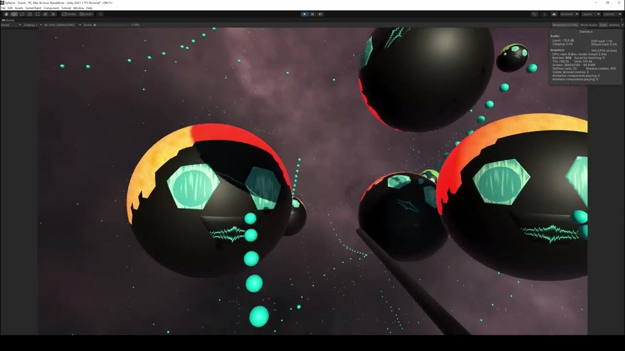 Unity spheres 2022 02 10 23 03 05 - YouTube