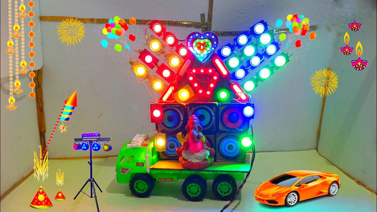 Road Lights Shaadi wala Dj Light Loading Dj Truck Decoration Dj Light ...