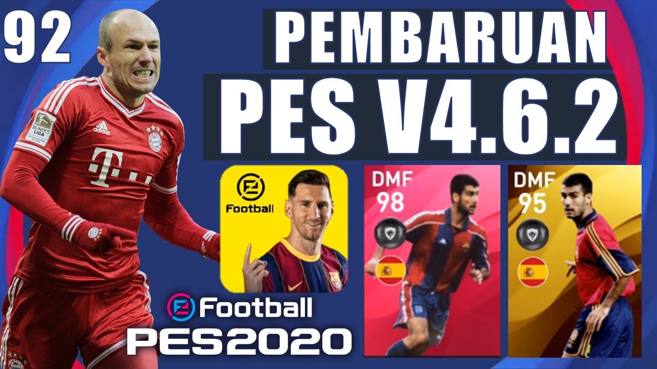 PEMBARUAN PES MOBILE V4 6 2 NEW LEGEND ICONIC & ICON MAINTENANCE ...