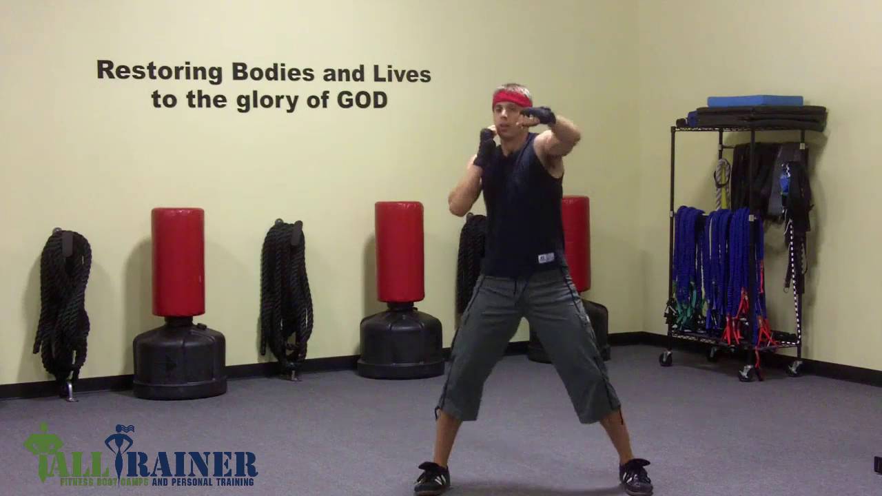 10 minute kick boxing workout - YouTube