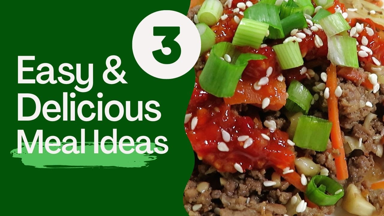 3 Extremely Easy Meal Ideas YouTube 3-extremely-easy-meal-ideas-youtube