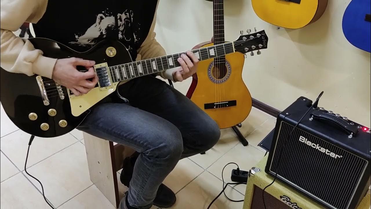 Электрогитара Fabio LP02 BK - YouTube
