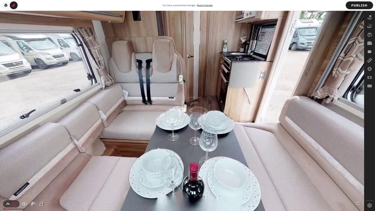 Swift Bessacarr 524 Motorhome Walk-Through 3D Tour - YouTube