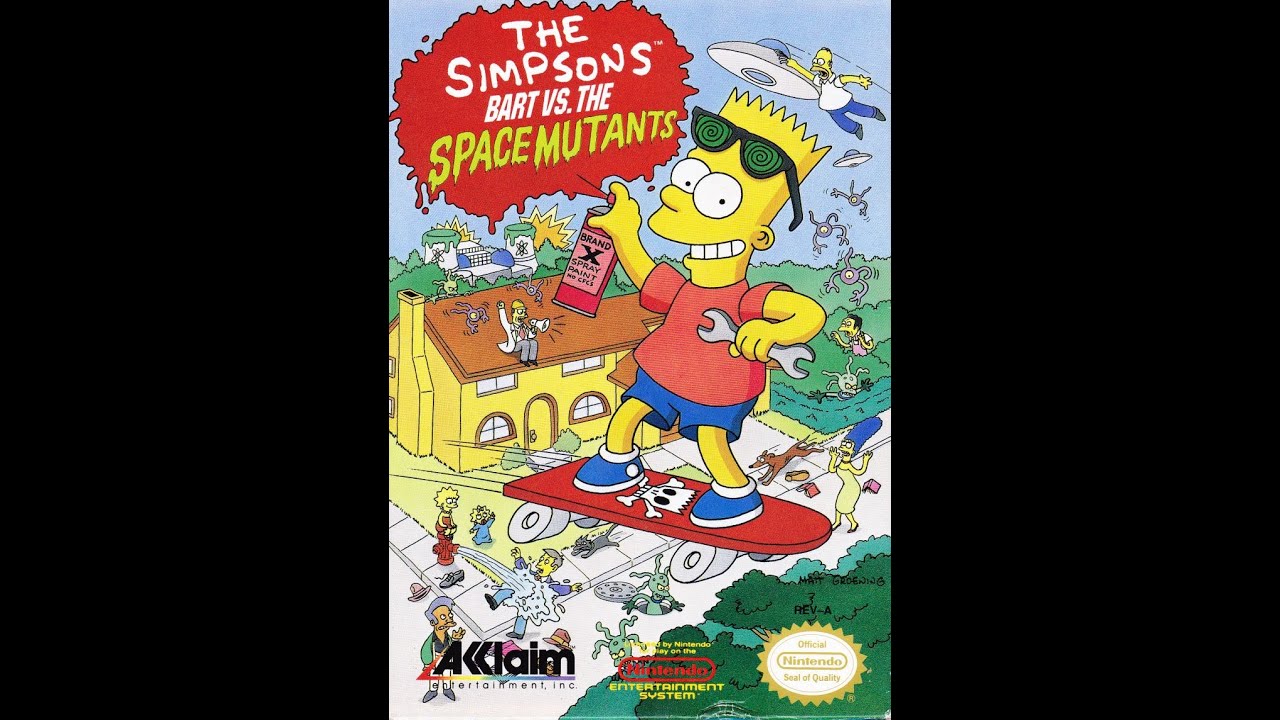 The Simpsons: Bart vs. The Space Mutants - Part 1 - YouTube