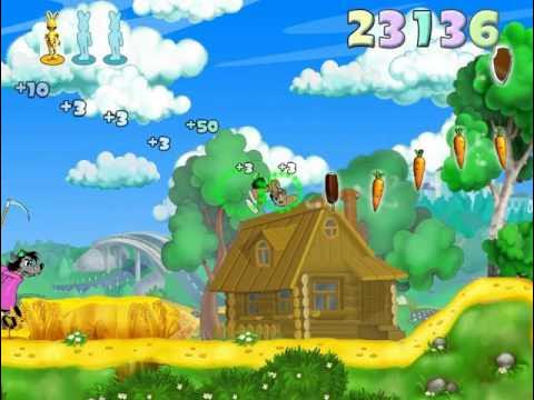 Полное прохождение игры Ну погоди! выпуск 4 догонялки - YouTube