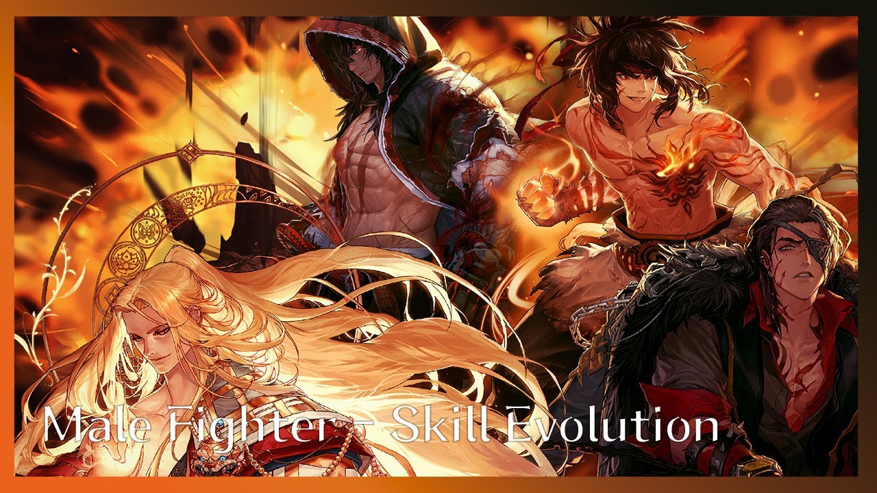 Male Fighter - Skill Evolution - YouTube