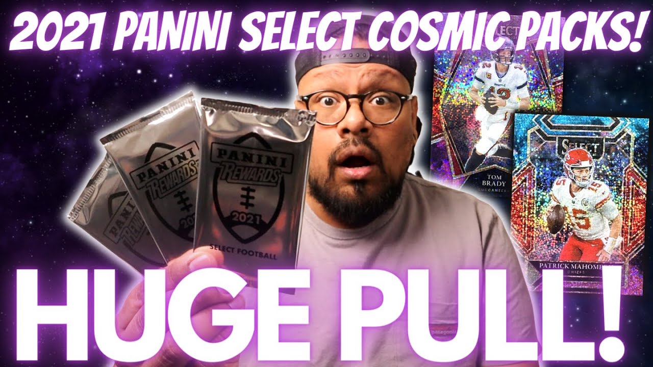 HUGE PULL! Opening Up THREE 2021 Panini Select Football Cosmic Packs ...