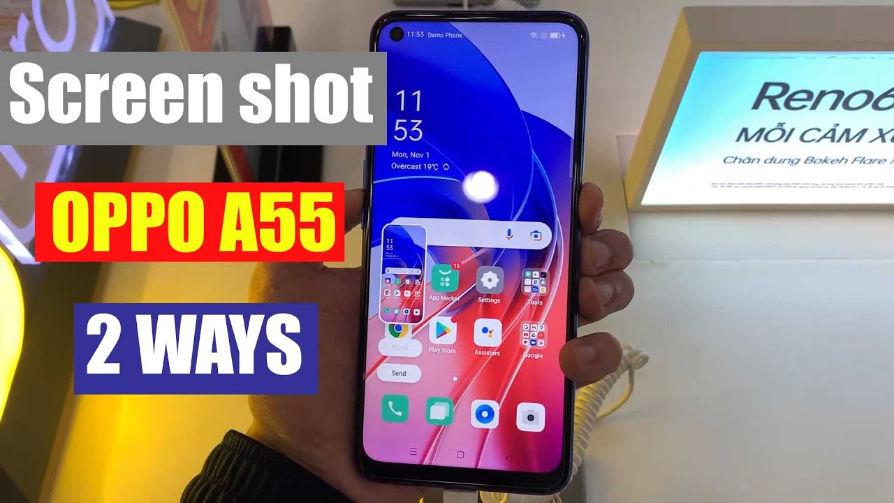 OPPO A55: 2 Ways To Take Screenshots - YouTube
