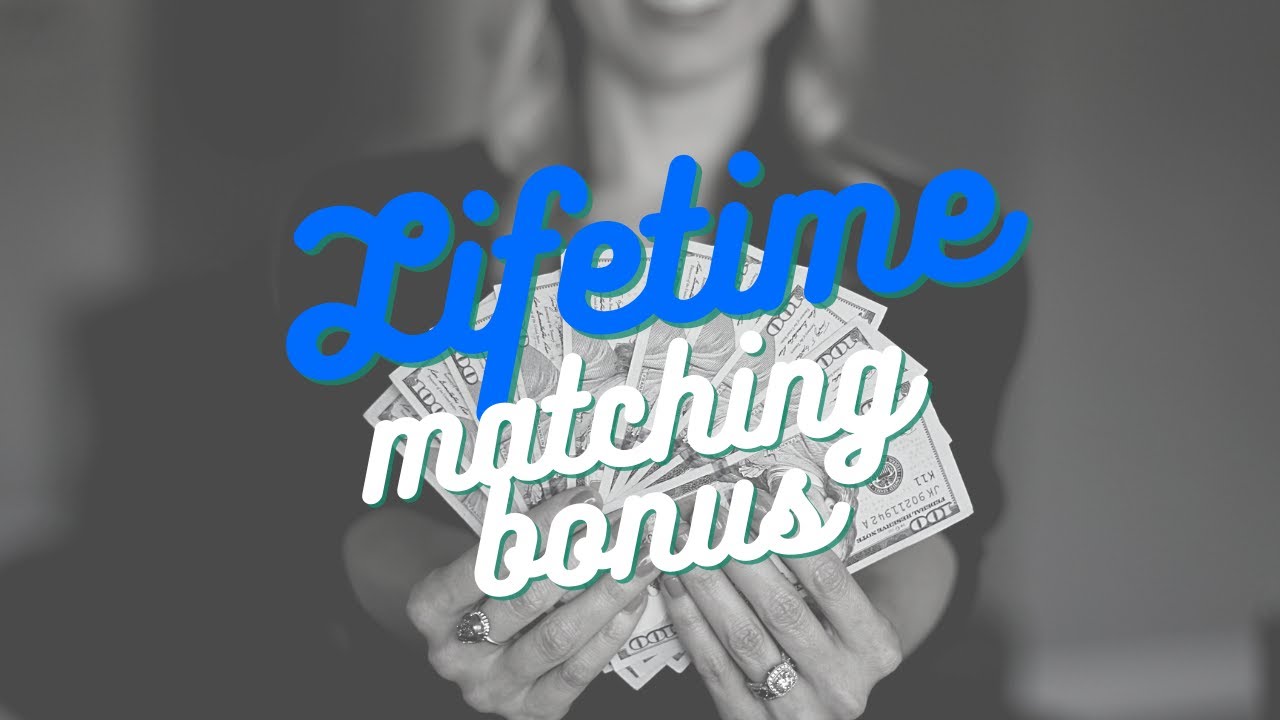 USANA Lifetime Matching Bonus - YouTube