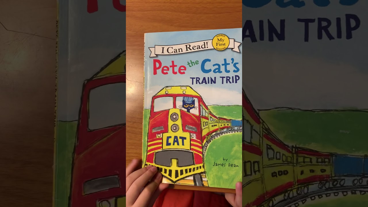 Reading Pete the Cat’s Train Trip - YouTube