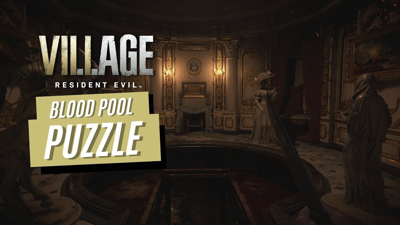 Resident Evil 8 Village: Blood Pool Puzzle - YouTube
