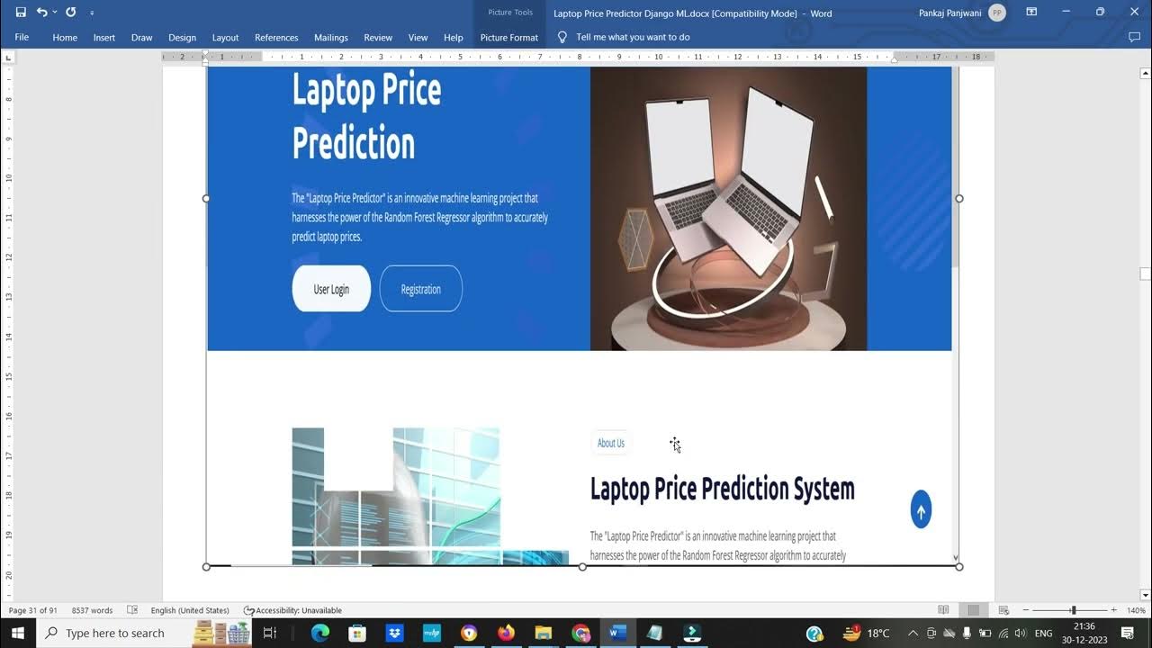Project Report - Laptop Price Predictor | Machine Learning | Python Django - YouTube