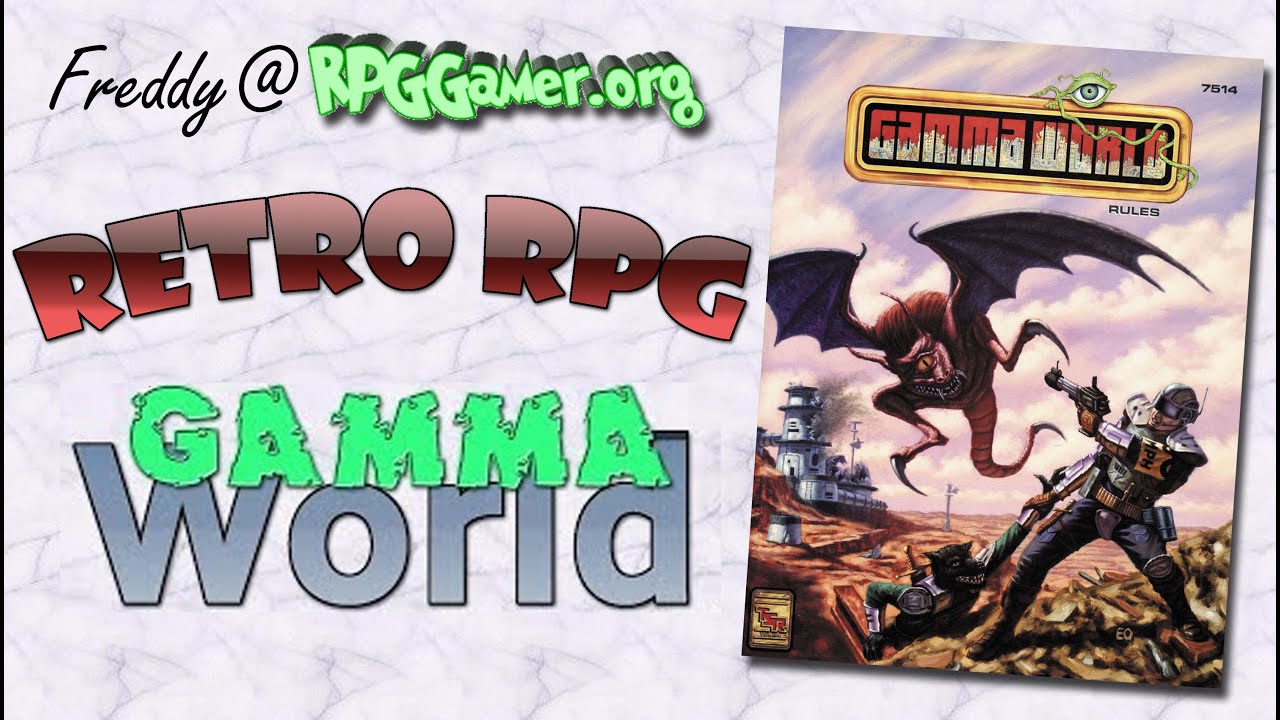 Retro RPG: Gamma World - YouTube