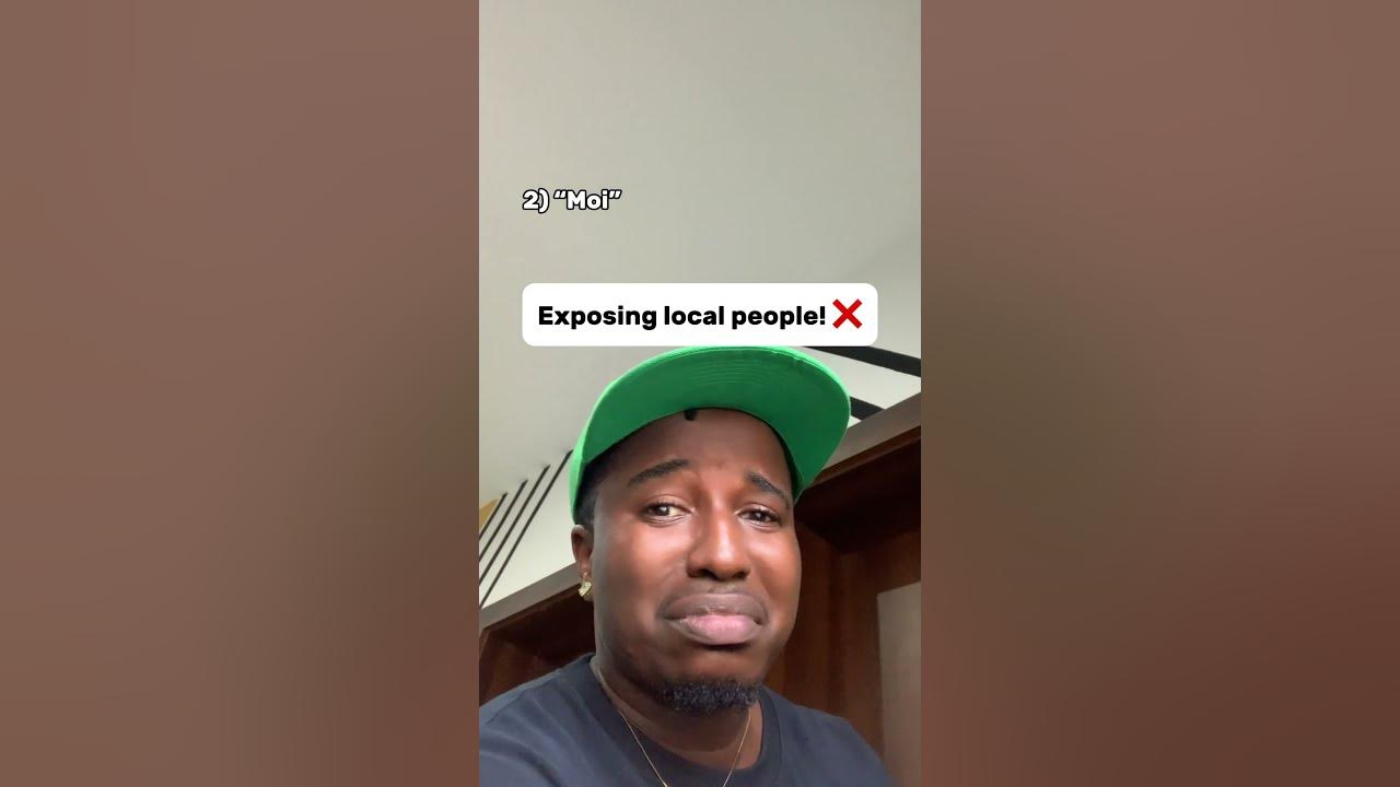 Saying these things makes you LOCAL! - YouTube