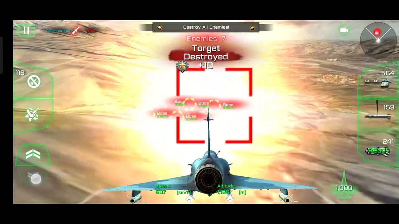 Mirage hunting down terror camps - YouTube