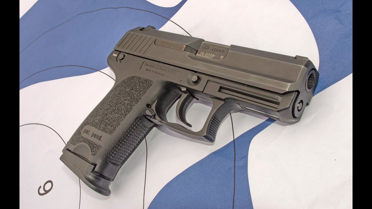 HK USP 40 compact - YouTube