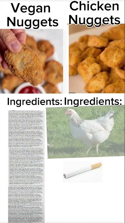 Vegan Nuggets Vs Chicken Nuggets: - YouTube