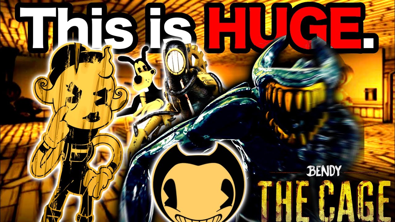 BENDY: THE CAGE IS COMING! [NEW BATIM GAME!] (Bendy INK FACTORY Roblox ...