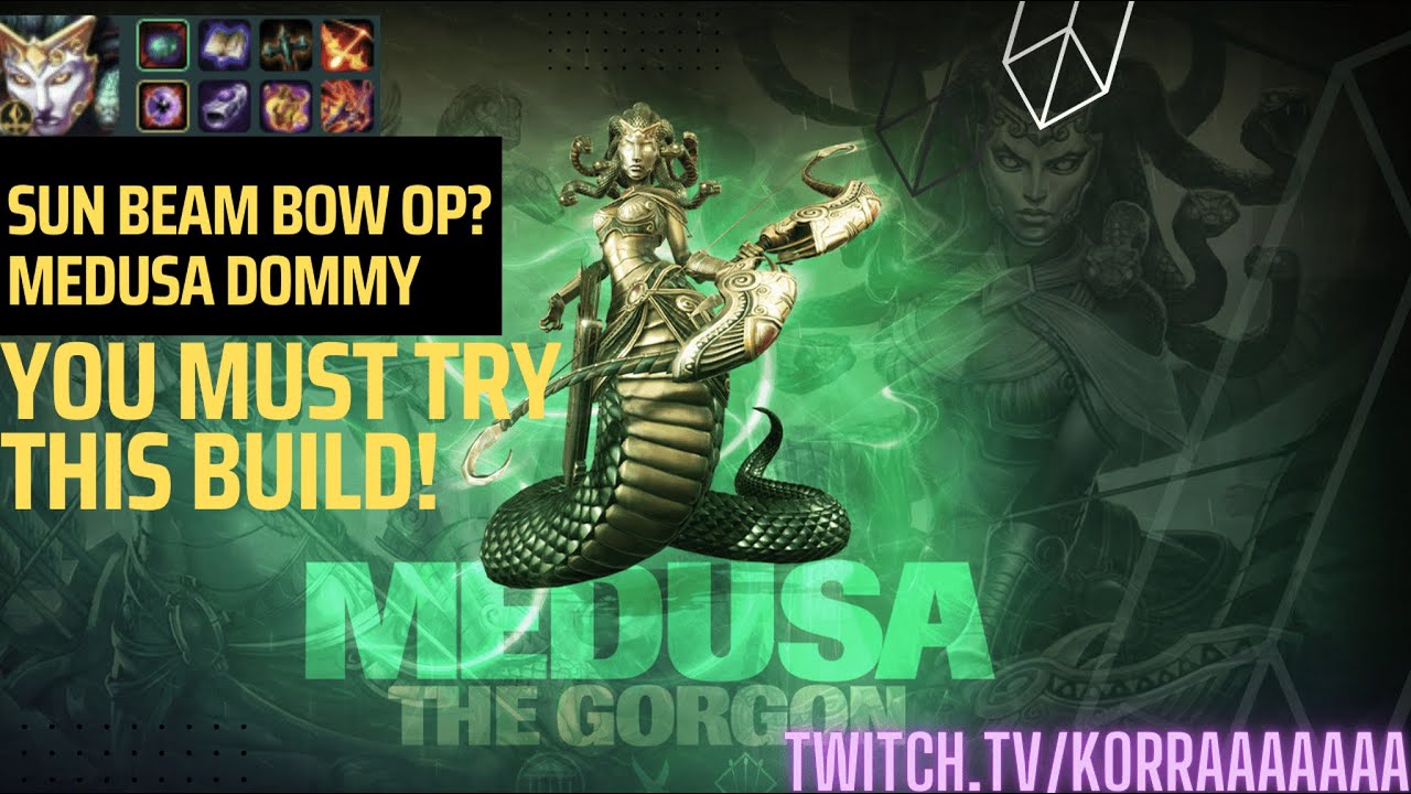 YOU MUST TRY THIS MEDUSA BUILD - MEDUSA ADC - YouTube