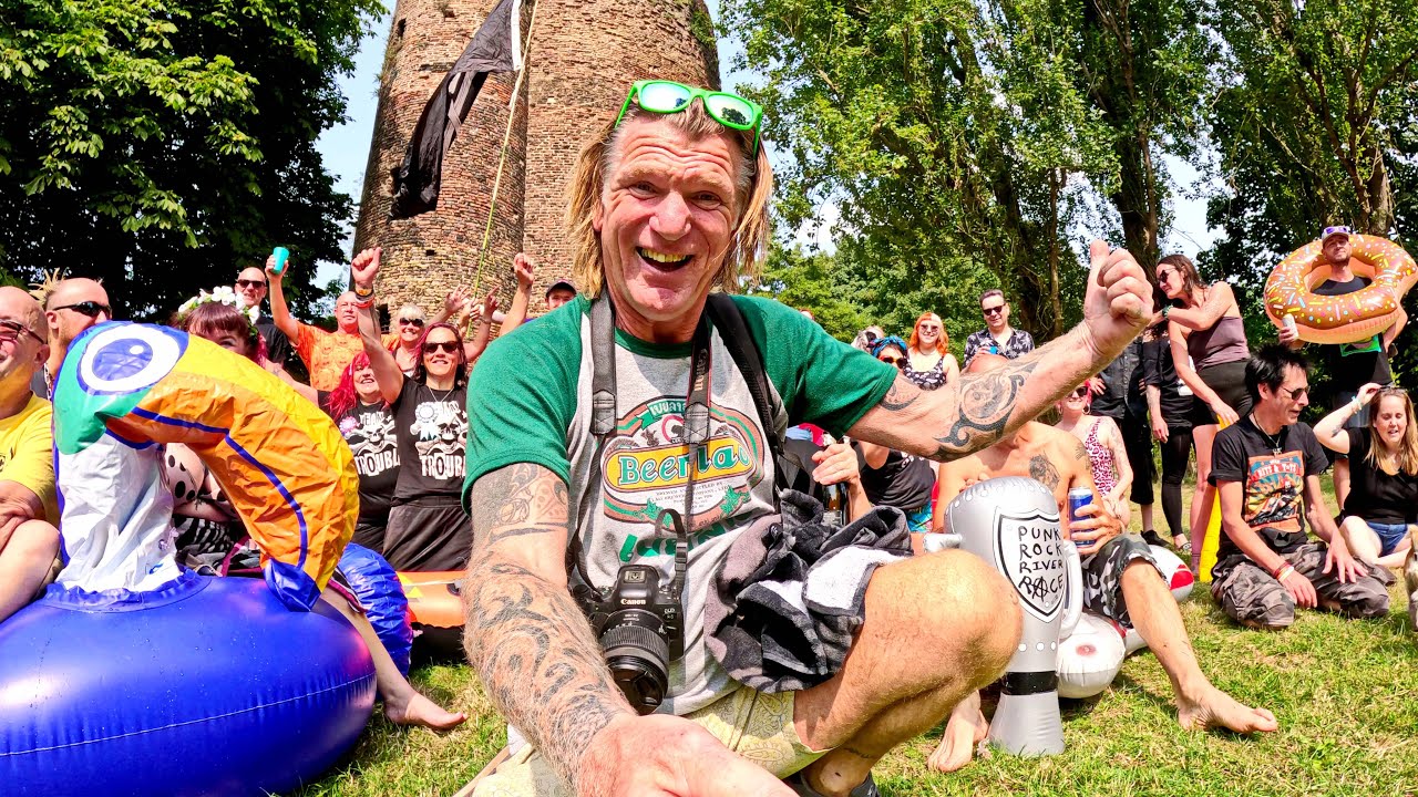 The UK's BIGGEST BOAT RACE. Norwich, The Punk Rock Boat Race, The River ...