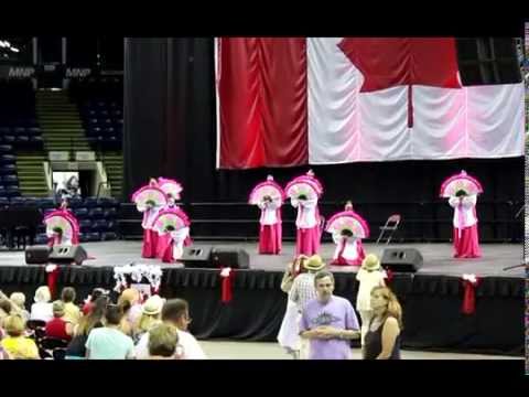 Kelowna Fan Dance on Canada Day 2015 by OKCK - YouTube