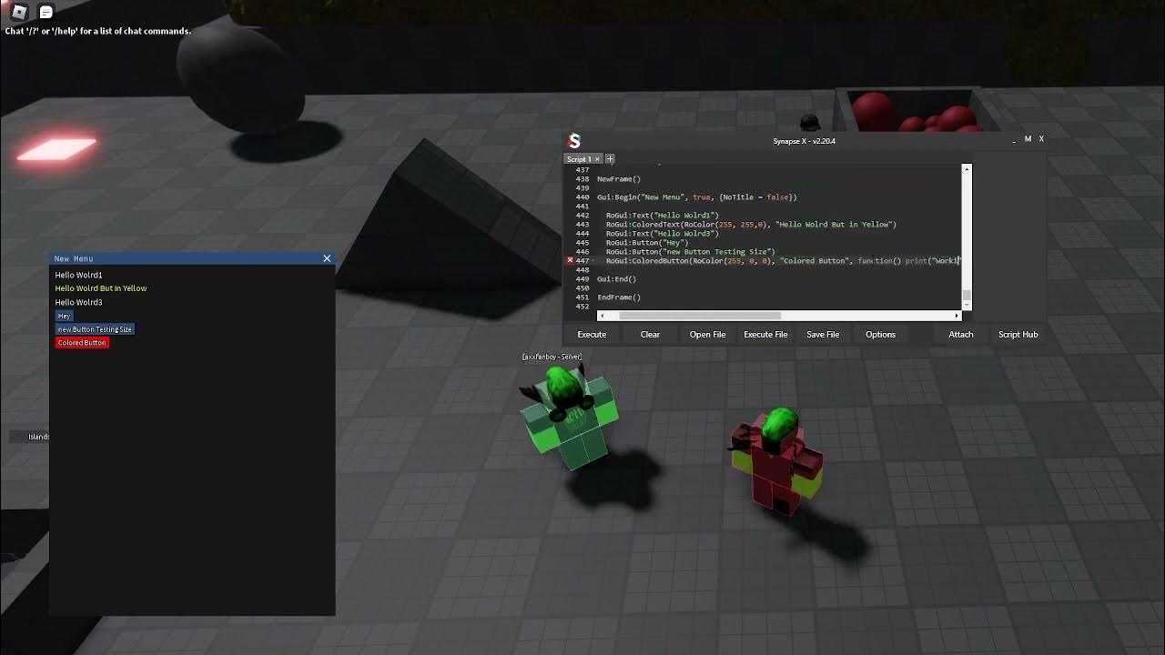 roblox ui lib dev log (2) - YouTube