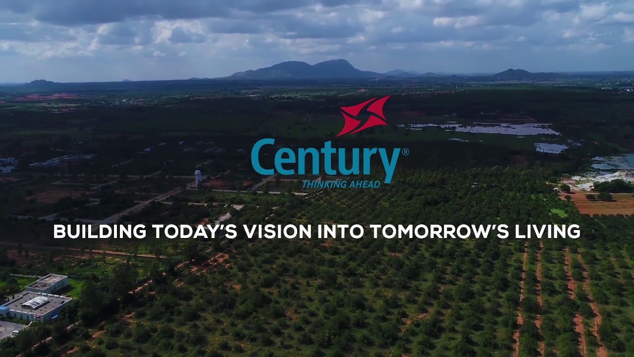 Century Real Estate | Footprint in North Bangalore | Aerial Marketing ...