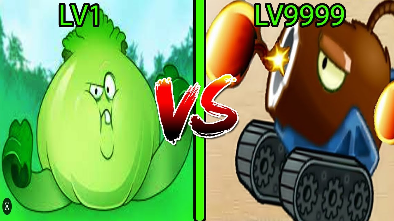 Plants vs. Zombies 2 - Bonk choy cải võ sĩ và đại bác quả dừa - Hoa quả ...