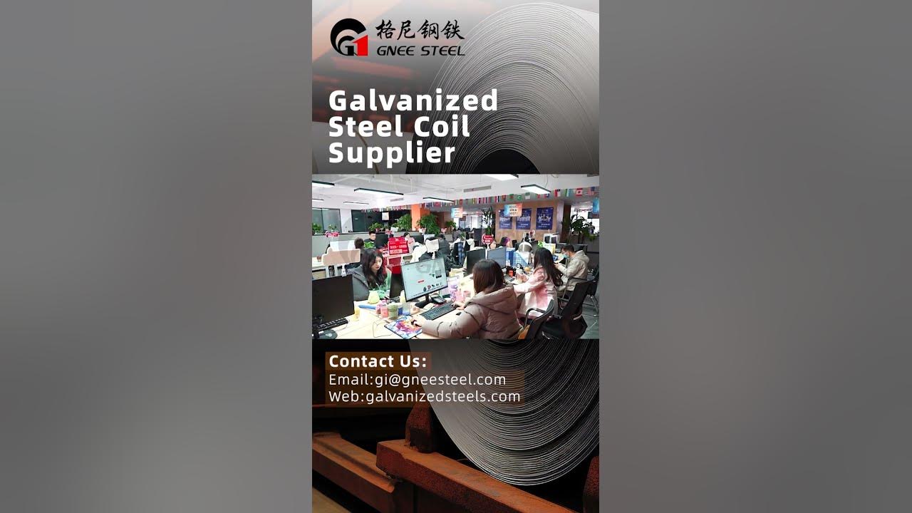 DC01 DC02 Zinc Coated Gi Galvanized Sheet - YouTube