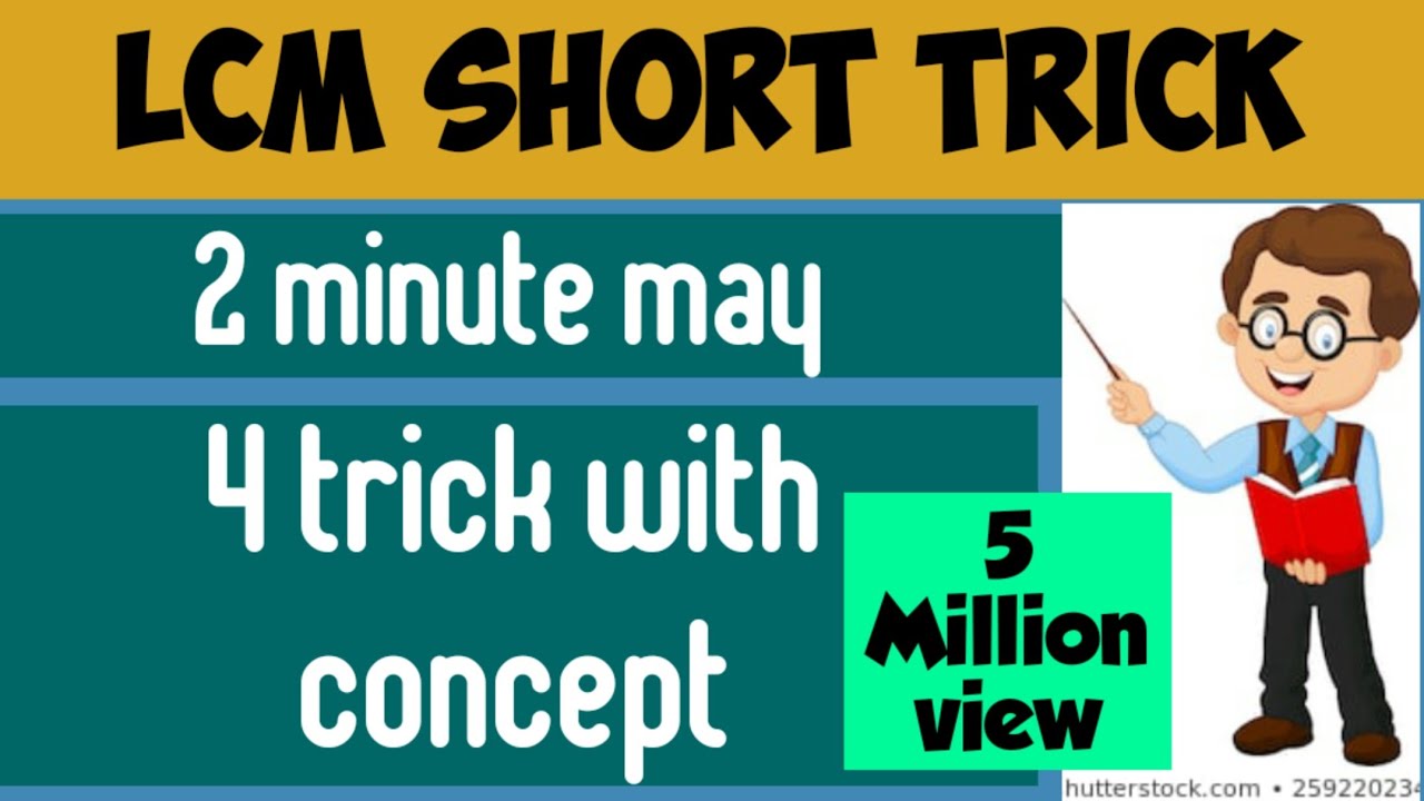 LCM Short Trick 2020 LCM Full Concept In Hindi 2020 YouTube LCM Short Trick 2020 LCM Full Concept In Hindi 2020 YouTube