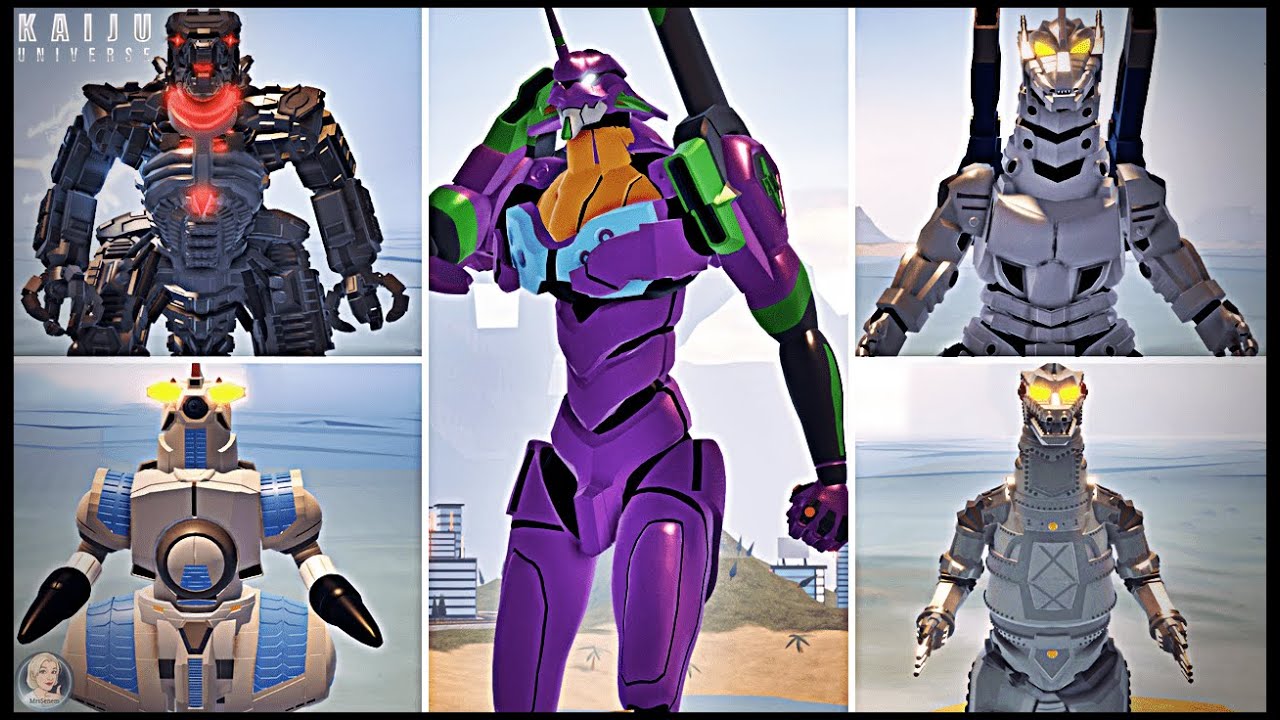 All Mechanical Kaijus in the Kaiju Universe and Their Features - YouTube