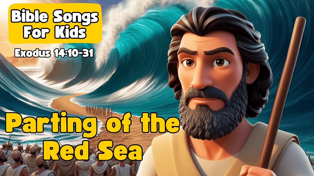 The Amazing Red Sea Miracle (Bible Story for Kids) | Sunday School ...