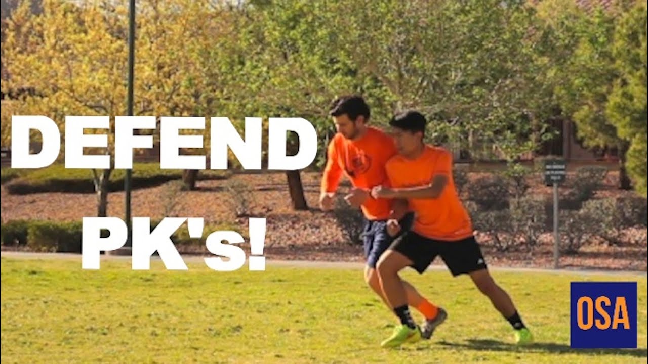 How To Defend a PK in Soccer for Defenders - YouTube