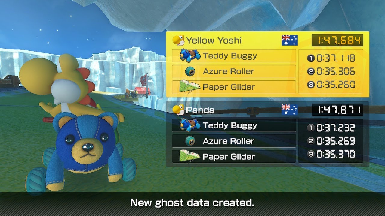 [MK8DX] (150cc) Ice Ice Outpost - 1:47.684 (NITA Meta Only / VSカスタムのみ ...