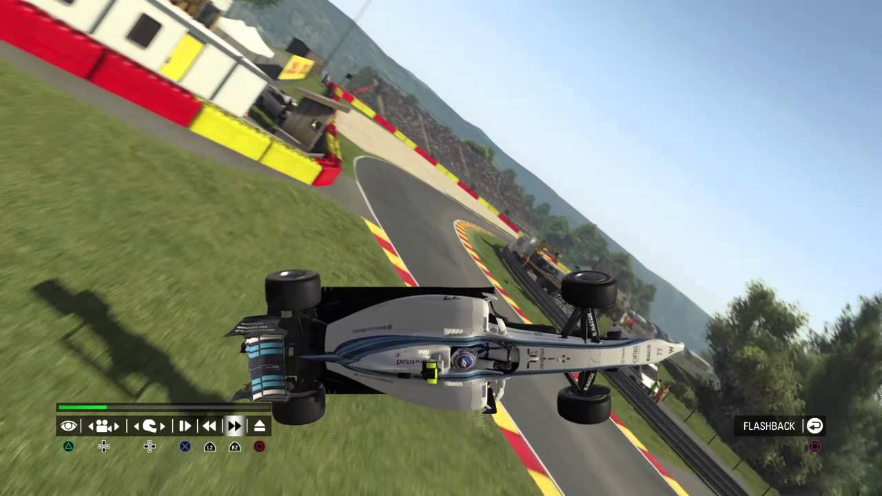 F1 Car Doing A Backflip - YouTube