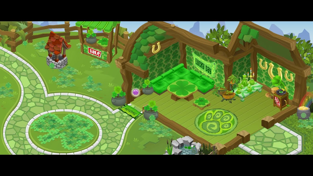 Animal Jam - Lucky Party (2011-2014) Items In Beta Days - YouTube