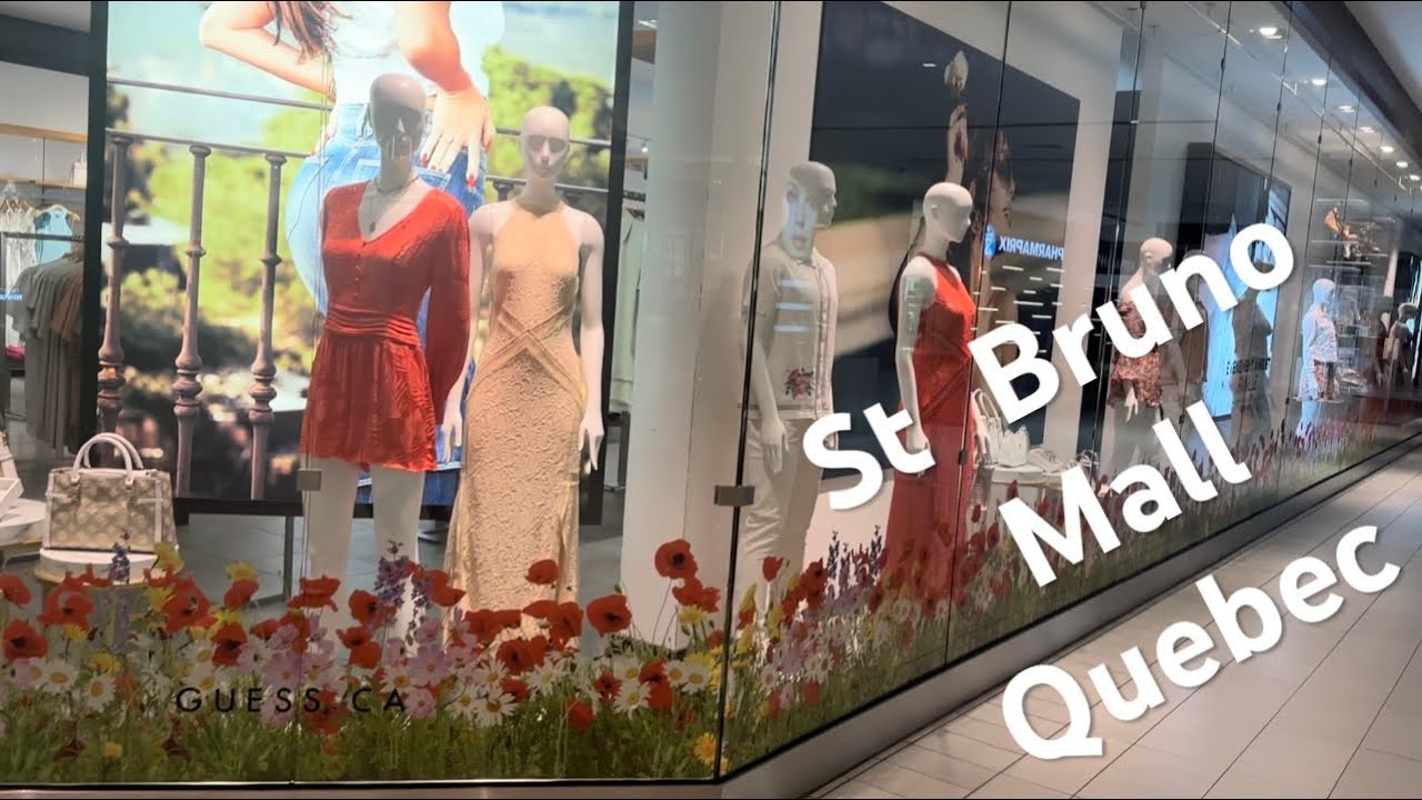 St Bruno Mall Quebec Canada - YouTube