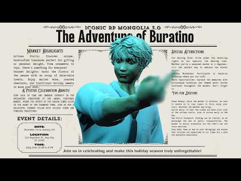 The Adventure of Buratino | Энэхүү бичлэг нь ICONIC RP 3.0 хэсэг болно.
