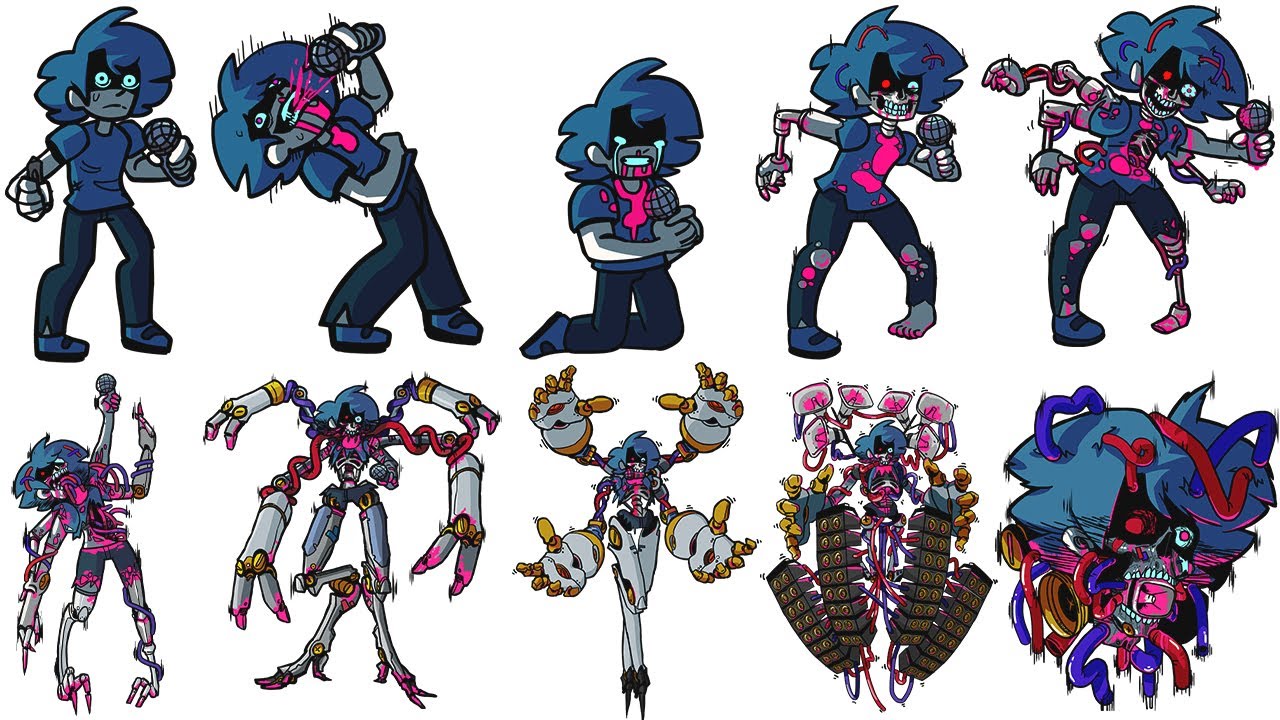 Niveles de Poder de Rebecca (Friday Night Funkin) - YouTube