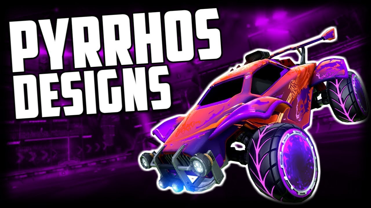 5 BEST Pyrrhos Builds For OCTANE | Rocket League Designs - YouTube