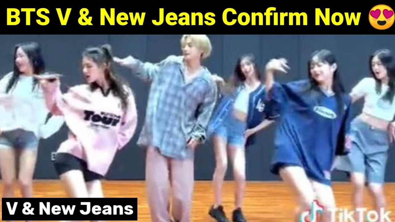BTS V & New Jeans Confirm Together 😍 | - YouTube