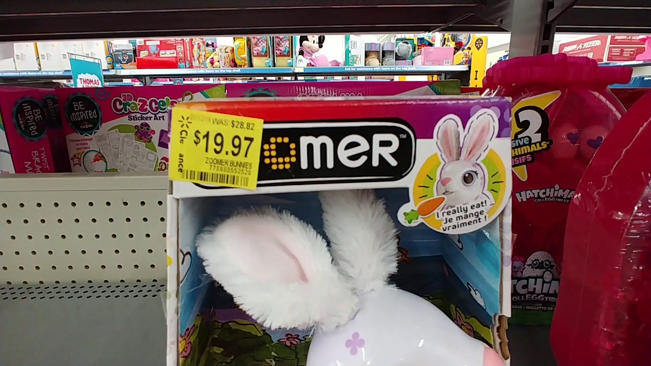 Easter Bunny Toys At Walmart - Mar. 2019 - YouTube