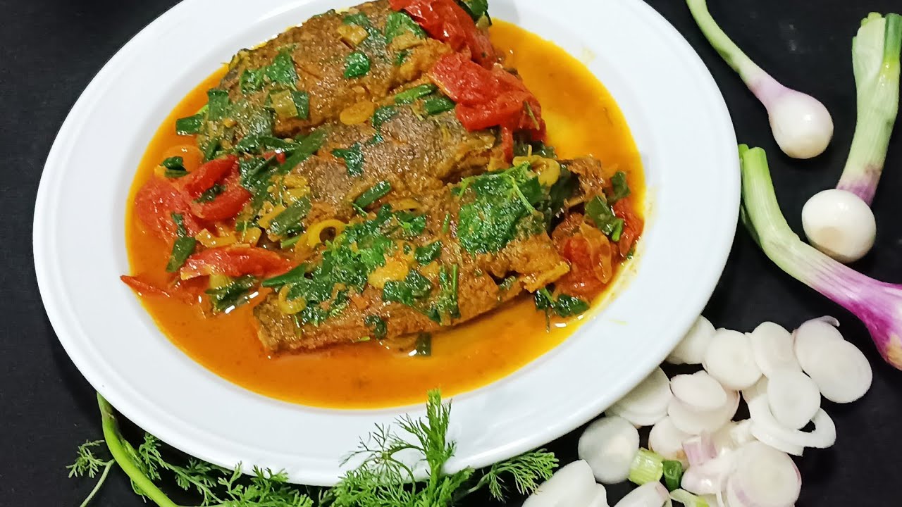 কৈ মাছের রেসিপি || Climbing fish curry|| spring onion with climbing ...